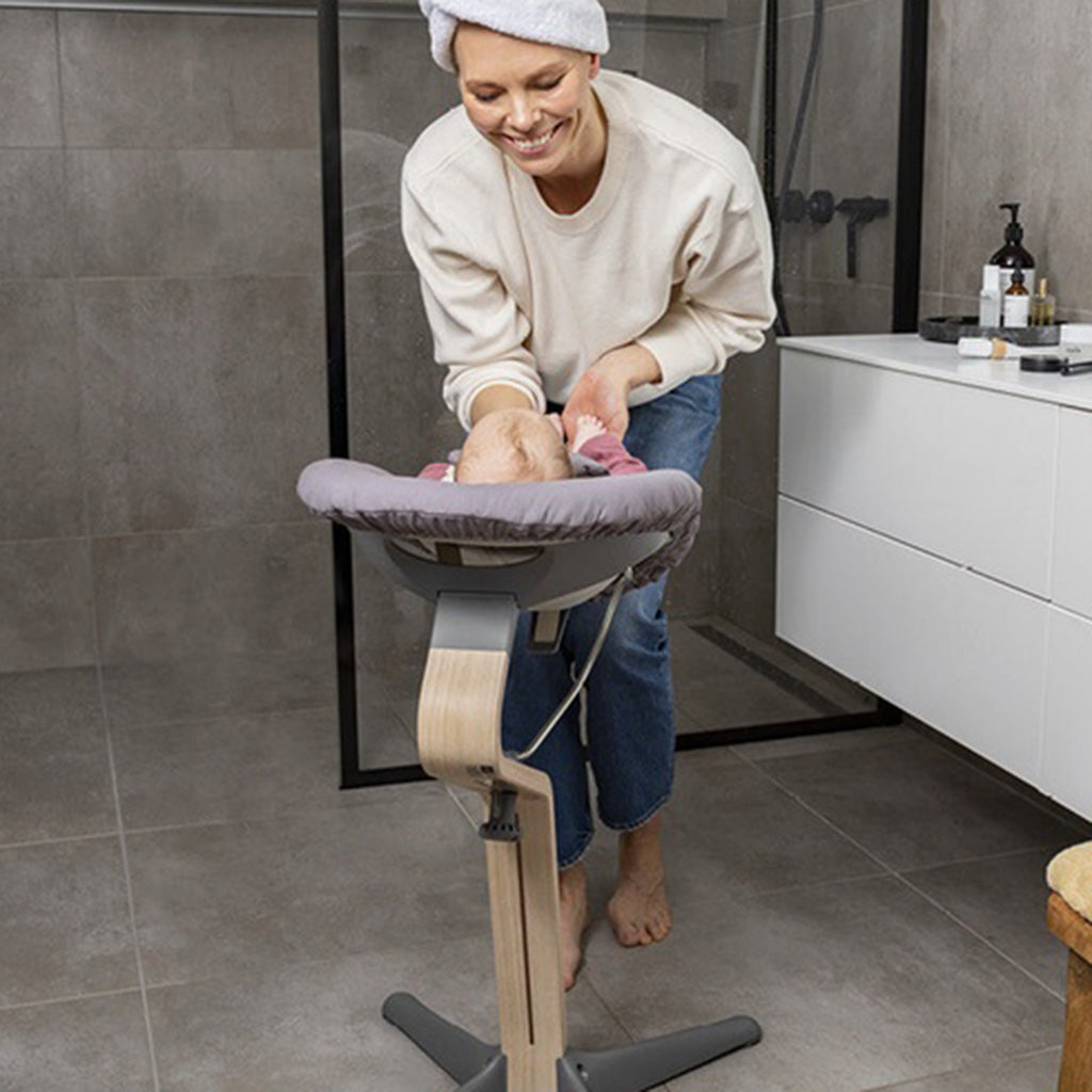 Stokke Jetkids Stokke Nomi Newborn Set, Grey/Grey Sand - Includes 5 ...